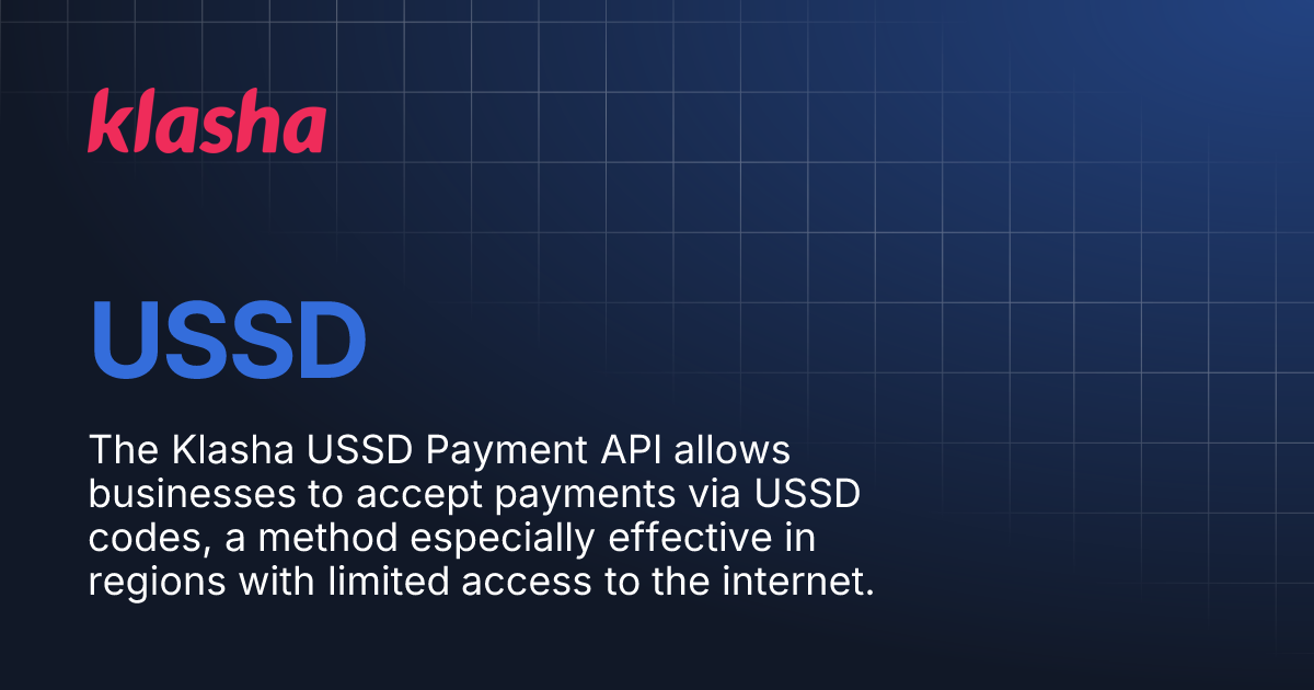 USSD | API Documentation