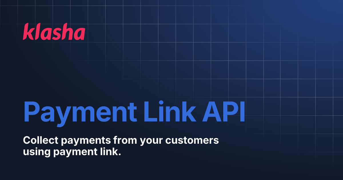 Payment Link API | API Documentation