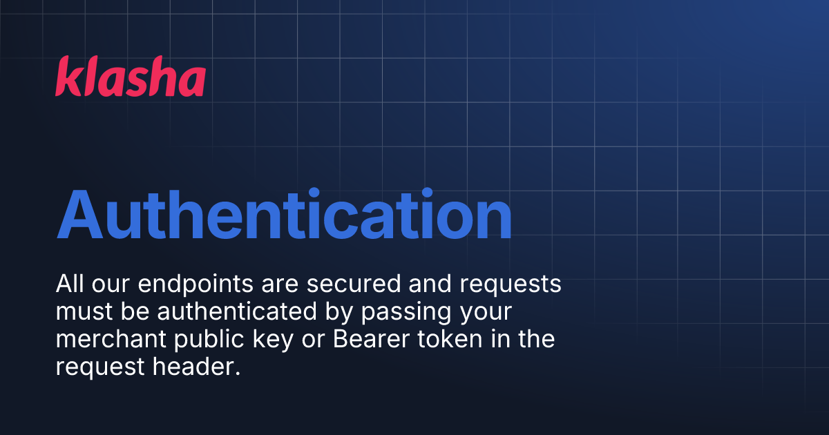 Token Generation | API Documentation